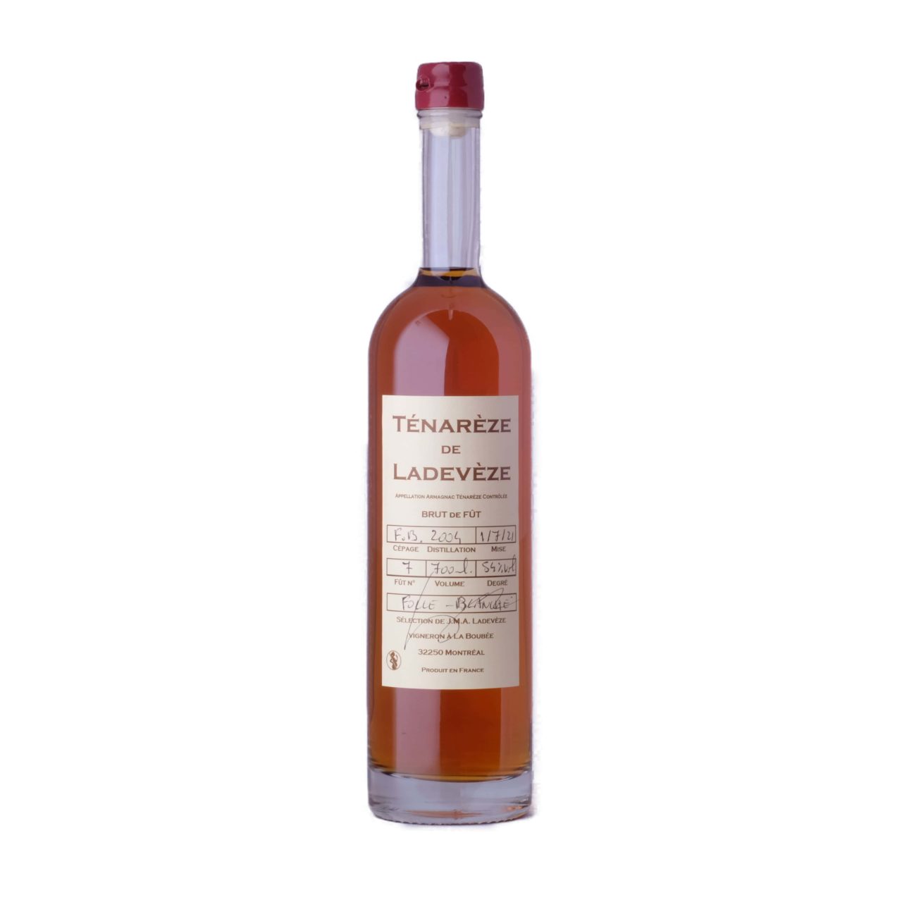 Armagnac-Ténarèze de LADEVEZE 2004 Folle Blanche - Authentic Spirits